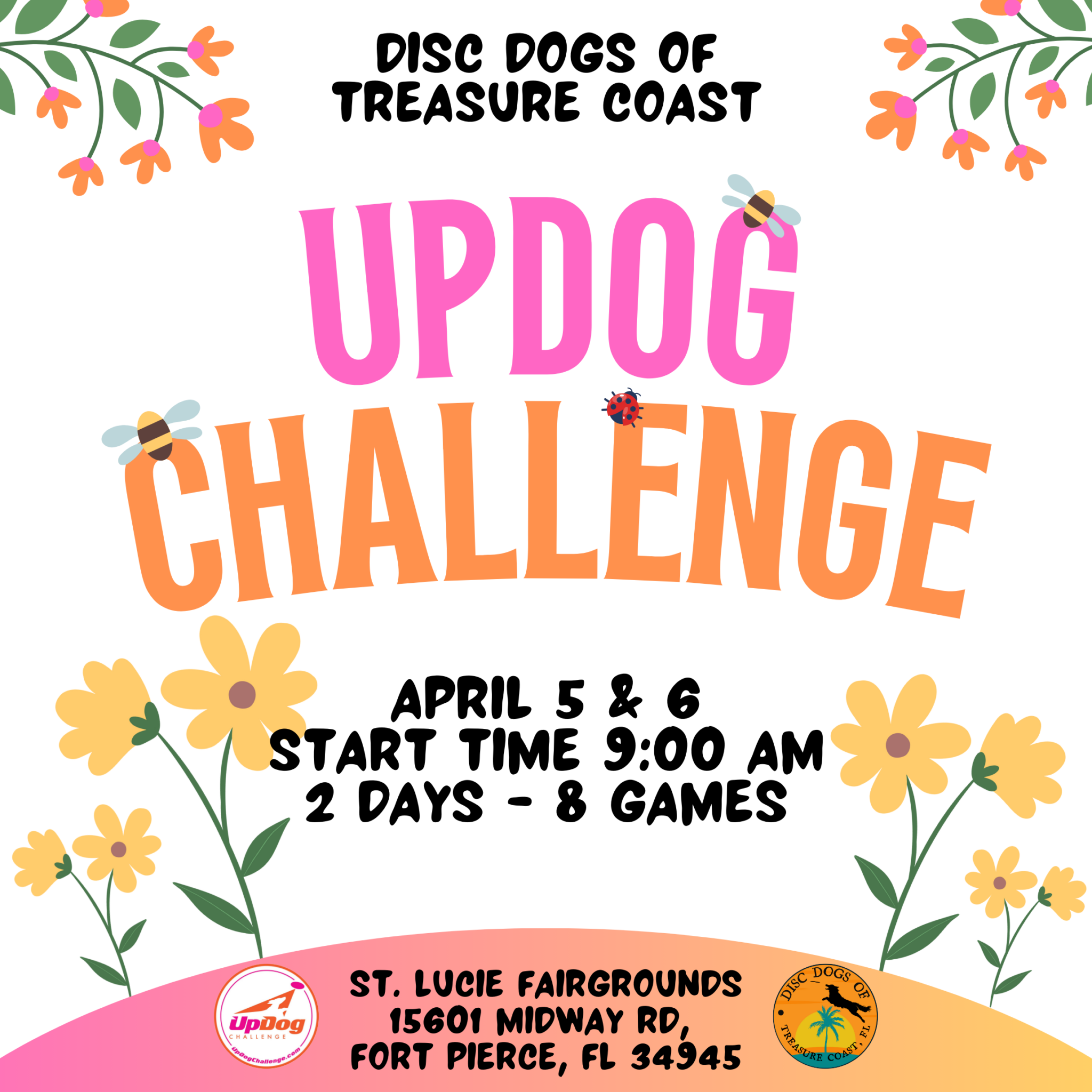 Fort Pierce, FL, US – April 5th & 6th – Disc Dogs of Treasure Coast ...